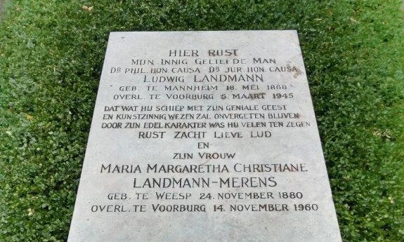 NHW ermöglicht Sanierung der Ehrengrabstätte Ludwig Landmanns